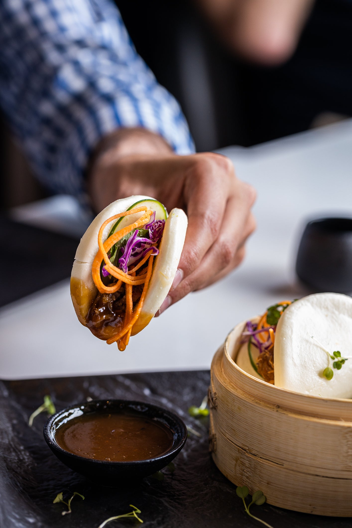 THAI PULLED PORK BAO BUNS – Kan Kan - Asian Kitchen